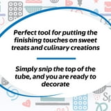 Great Value Blue Decorating Gel 0.67 oz for Cake Cookies Cupcakes and ...