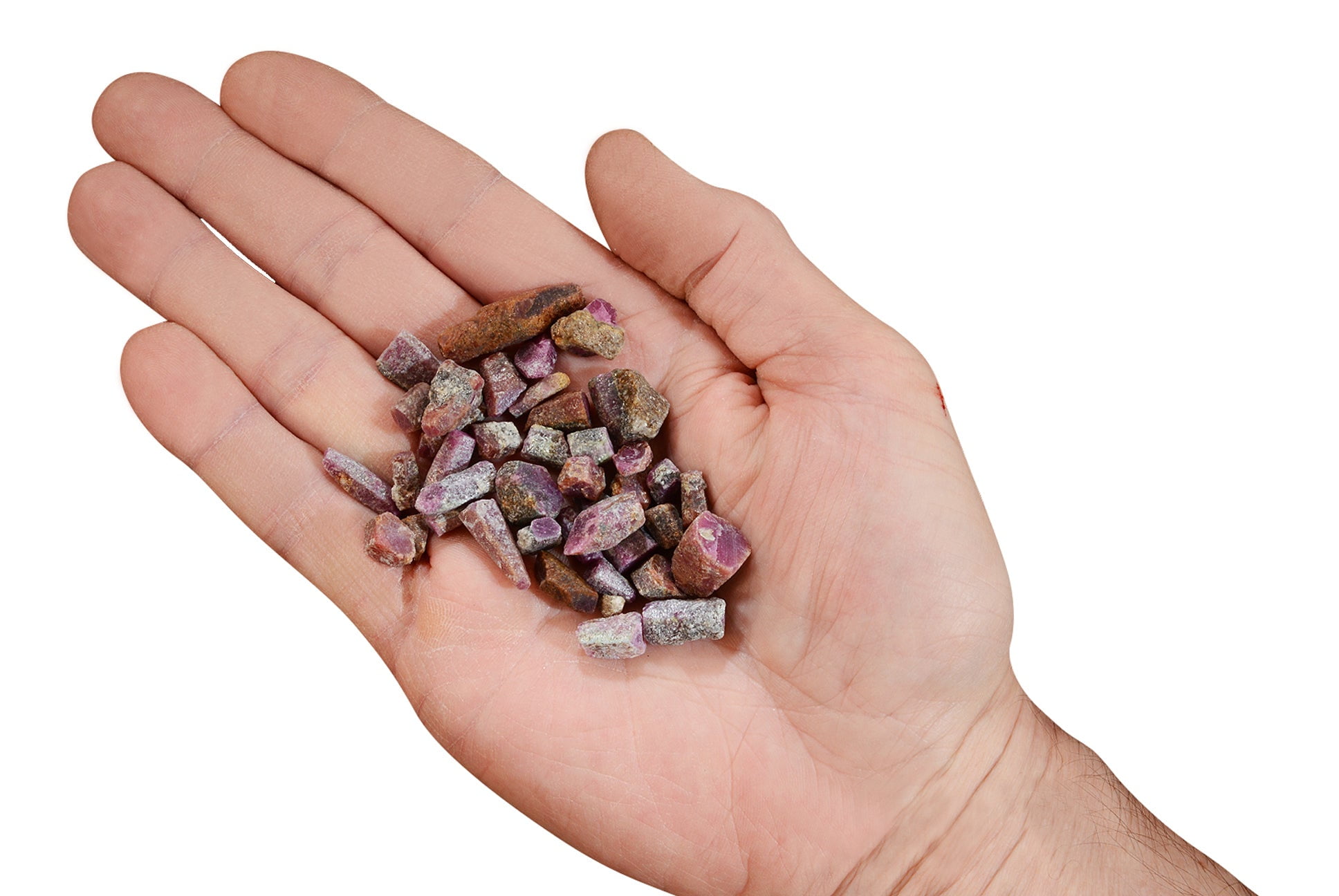 Kidz Rocks Ruby Corundum 2 oz Raw Chakra Healing Stone Red Rock Mineral ...