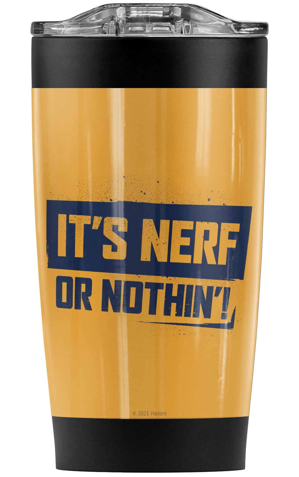 Nerf/Nerf Or Nothing Stainless Steel Tumbler 20 oz Coffee Travel Mug ...