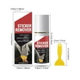 KOYPTL Adhesive Remover Spray with Razor for Car Wall Window Surfaces ...