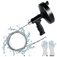 Plumbing Snake Drain , Heavy Duty Pipe Clog Remover with Gloves,for ...