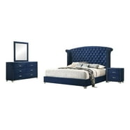 Brantford 5-piece Queen Storage Bedroom Set with Dresser, Mirror, and ...