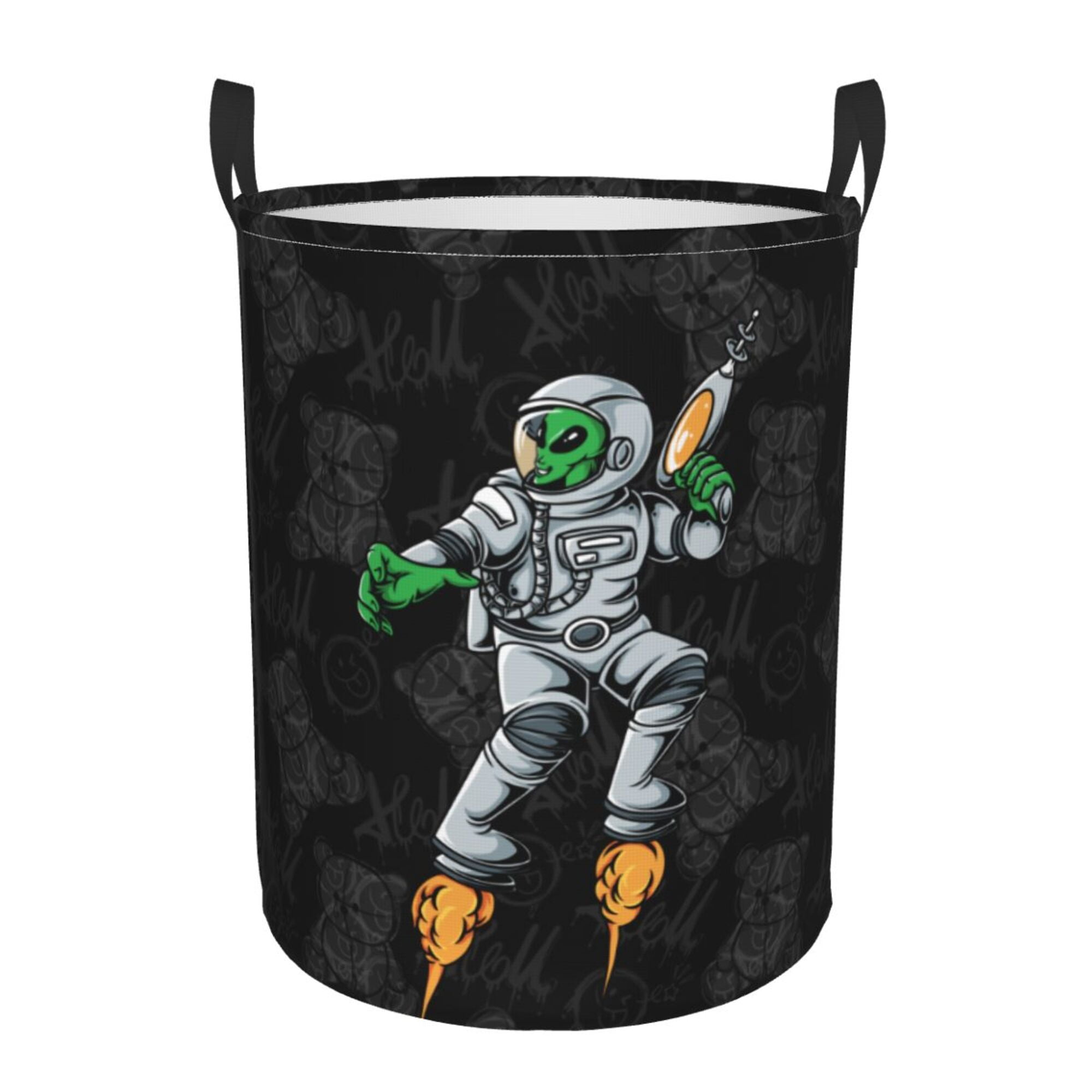 ZICANCN Escaped Aliens Laundry Basket Organizer, Dirty Clothes Hamper ...