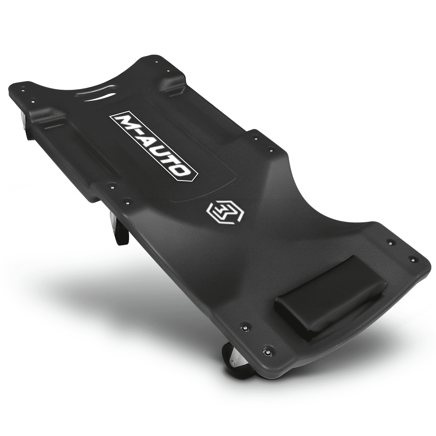 M-AUTO 40" Portable Plastic Creeper, Low Profile Creeper Garage Rolling ...