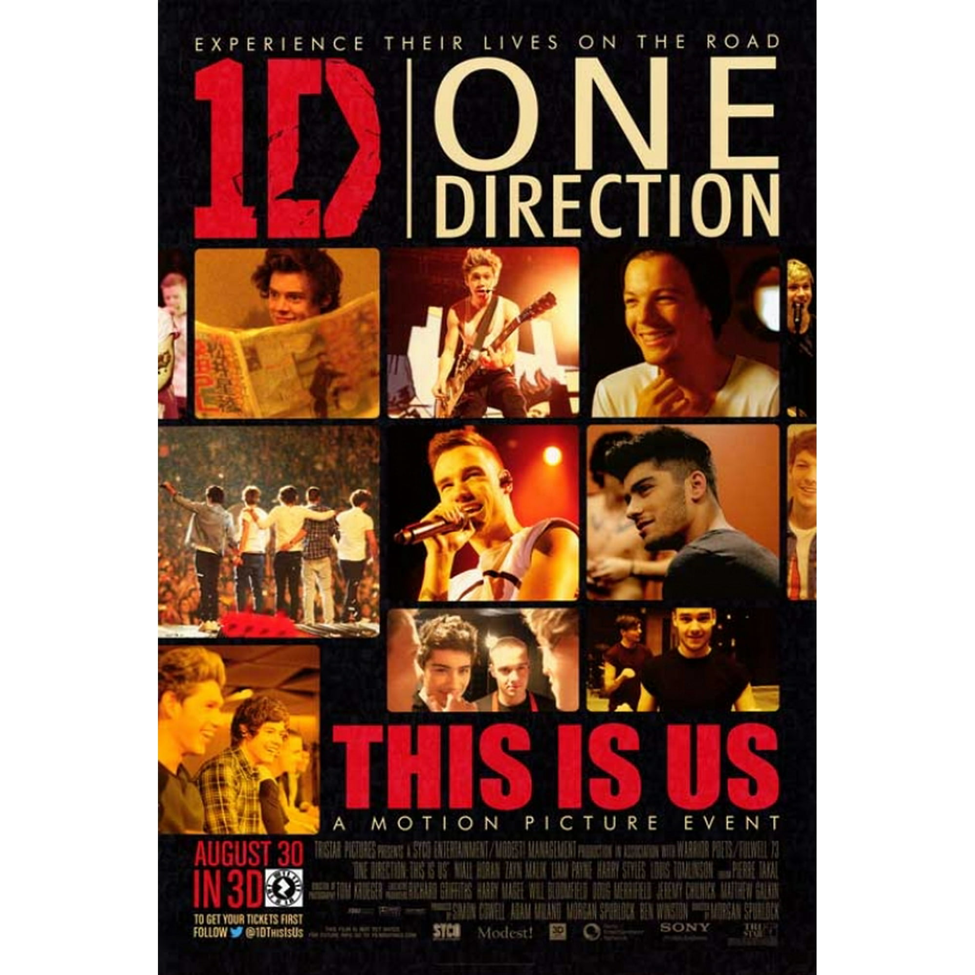 Click here for Pop Culture Graphics One Direction Movie Poster Pr... prices