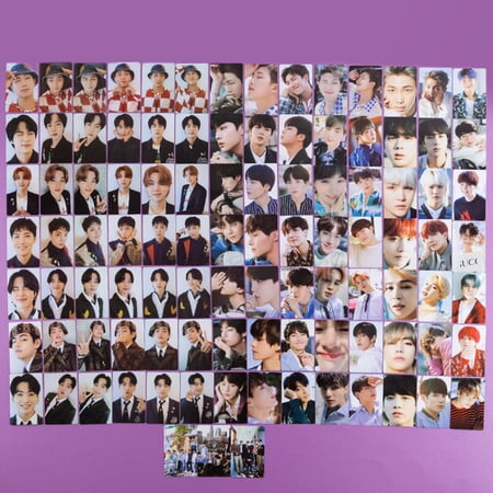 QINXIN 14pcs Bts Paper Photo Cards Set Non-repeating Lomo Cards ...