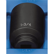 Grey Pneumatic 1326MD 26-Piece 1/2" Drive 6-Point Metric Deep Impact ...