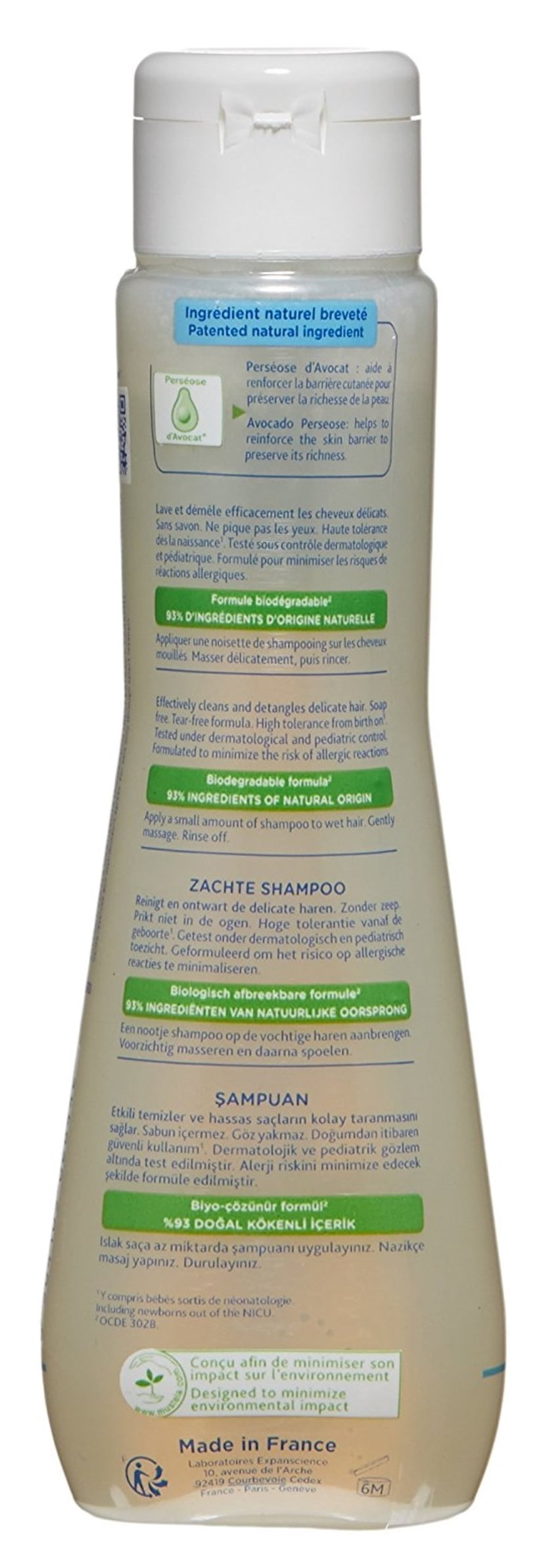 Mustela Gentle Baby Shampoo - 6.76 Ounce | Walmart Canada