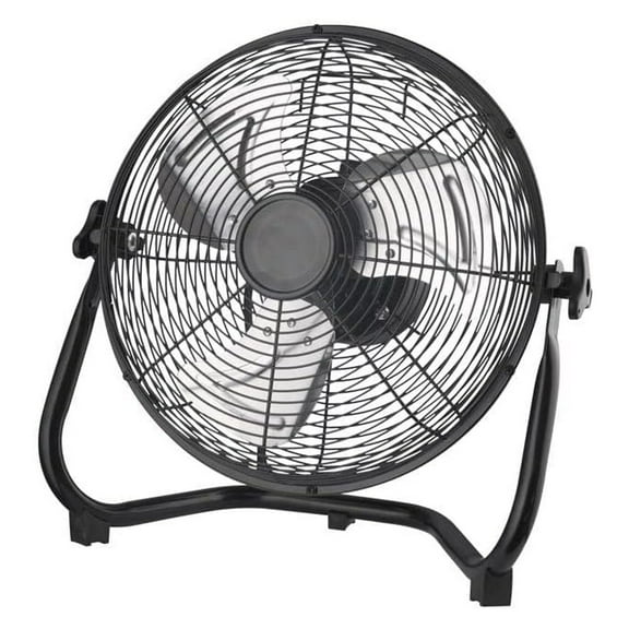 Costway 20 Inches High Velocity Floor Fan, Portable Pivoting Fan with 3 ...
