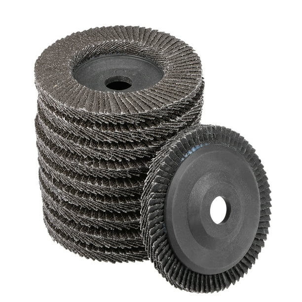 4 Inch Flap Disc Grinding Wheels Sanding Discs Abrasive Papers 60 Grits ...