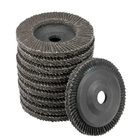 4 Inch Flap Disc Grinding Wheels Sanding Discs Abrasive Papers 60 Grits ...