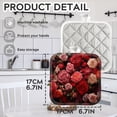Bahomeck Pot Holder 4Pcs,Large Multicolored Bouquet Of Roses And Other ...