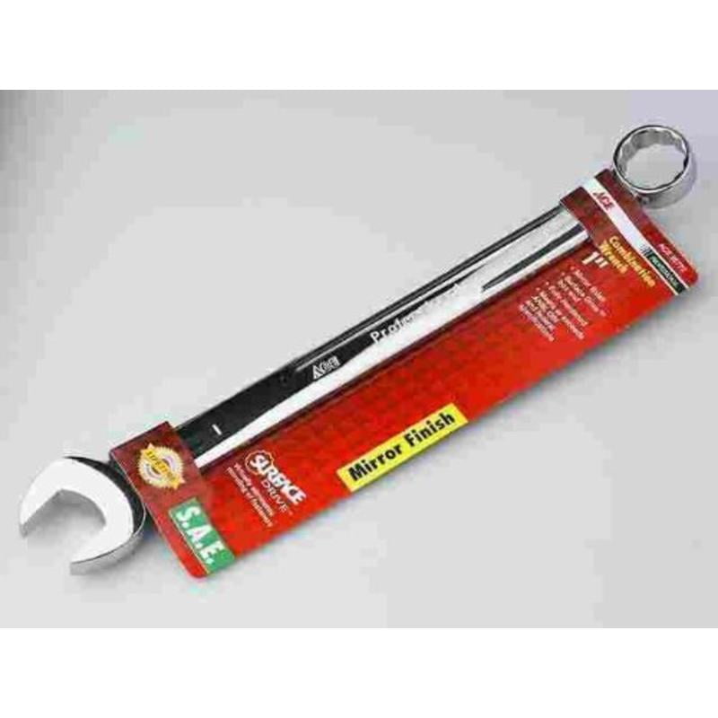 Combination Wrench 1" Pro Series Ace Wrenches 25772 Chrome 082901257721 ...