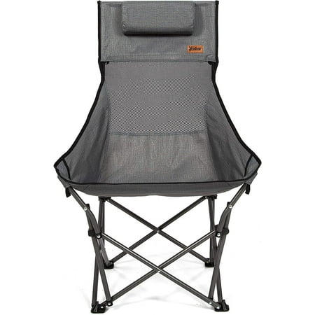 LZMY XP High-Back Folding Camping Chair | Outdoor Back/Lumbar Support ...