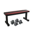 CAP Strength Deluxe Flat Fitness Weight Bench, Black - Walmart.com