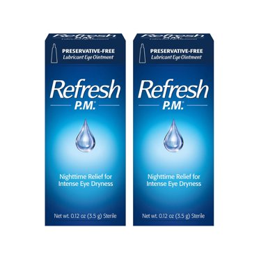 Refresh P.M. Lubricant Eye Ointment, 3.5 g HSA/FSA Eligible - Walmart.com