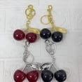 AURENIX Bag Charms for Handbags,High-End Design Cherry Keychain ...
