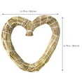 Dytern Christmas,Woven Straw Ring DIY Craft Wreath Straw Ring Party ...
