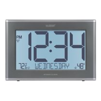 American Lifetime Battery Operated Day Week Electronic Extra Large ...