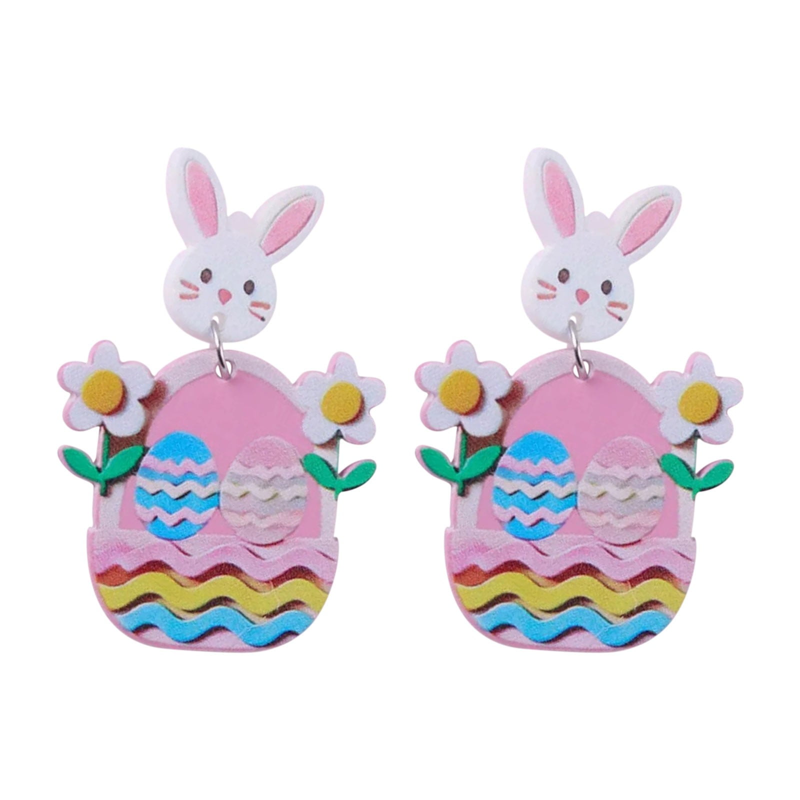 Click here for Casavero Earring Jewelry Cute Easter Bunny Earring... prices