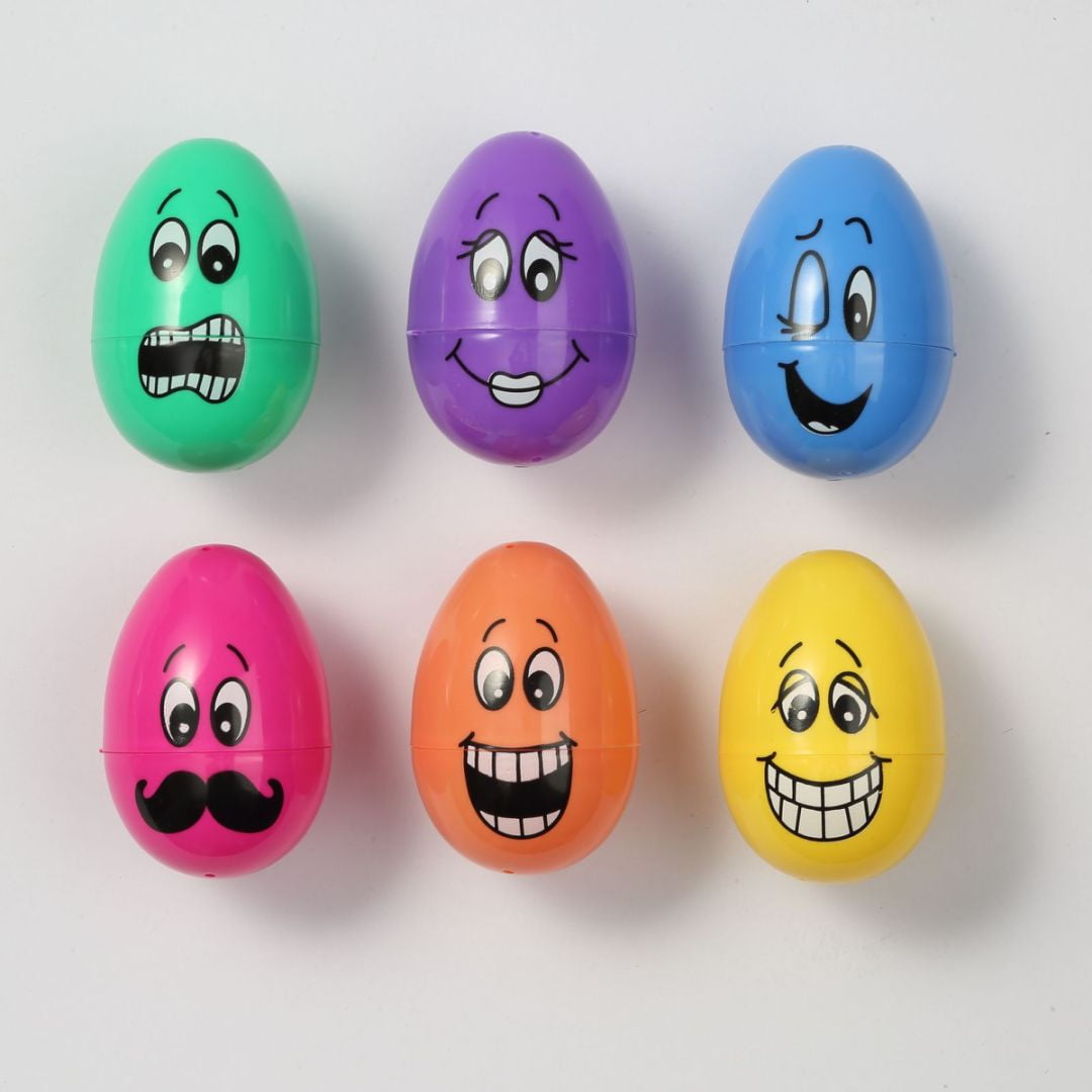 Click here for Way To Celebrate T Face Print Egg funny Faces Plas... prices