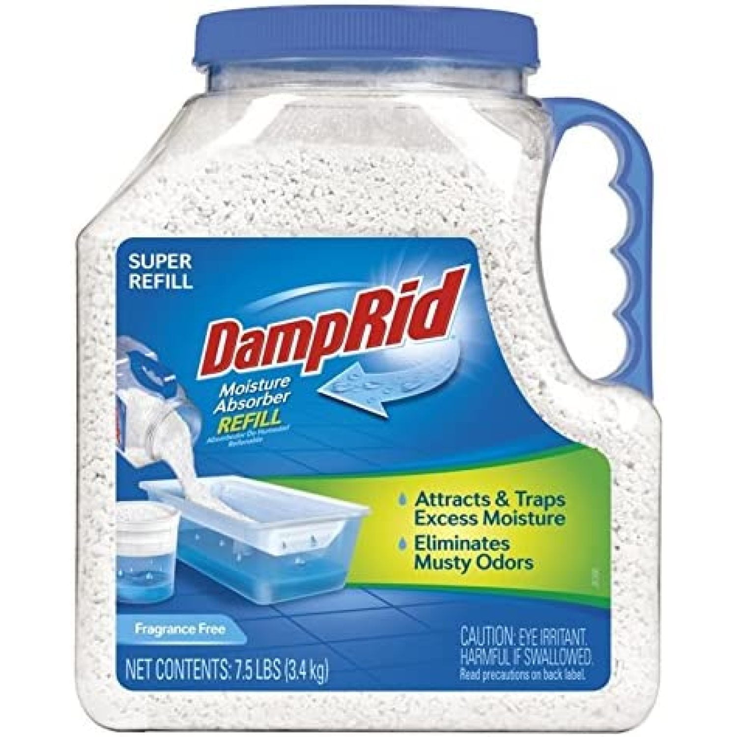 Damp Rid 7.5 lb. No Scent Moisture Absorber Refill - Walmart.com
