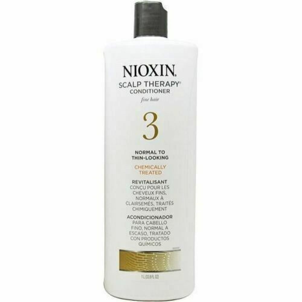 Nioxin System 3 Scalp Therapy Hair Thickening Conditioner, 33.8 oz ...