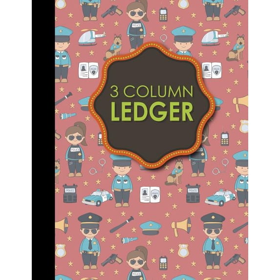 3 Column Ledgers: 3 Column Ledger : Accounting Bookkeeping Notebook ...