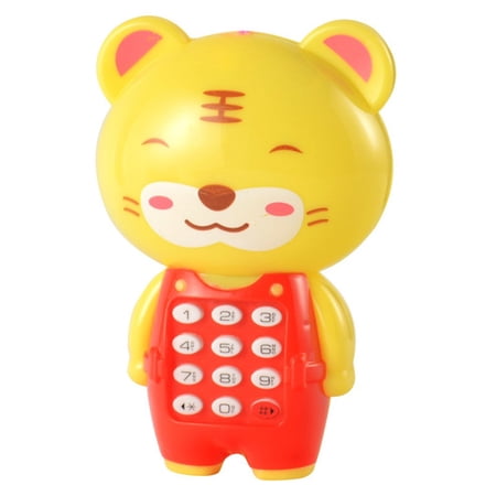 2 PACKS Electronic Toy Phone Musical Children Phone Toy Early Education ...