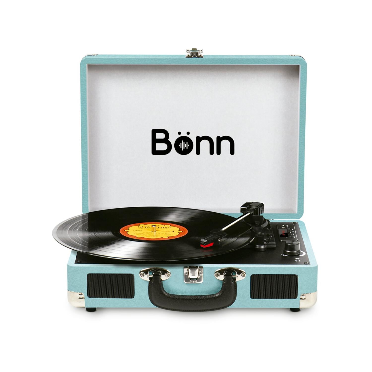 Maleta Tocadiscos Bluetooth Bonn -Azul azul BONN TE-001-AZUL | Bodega ...