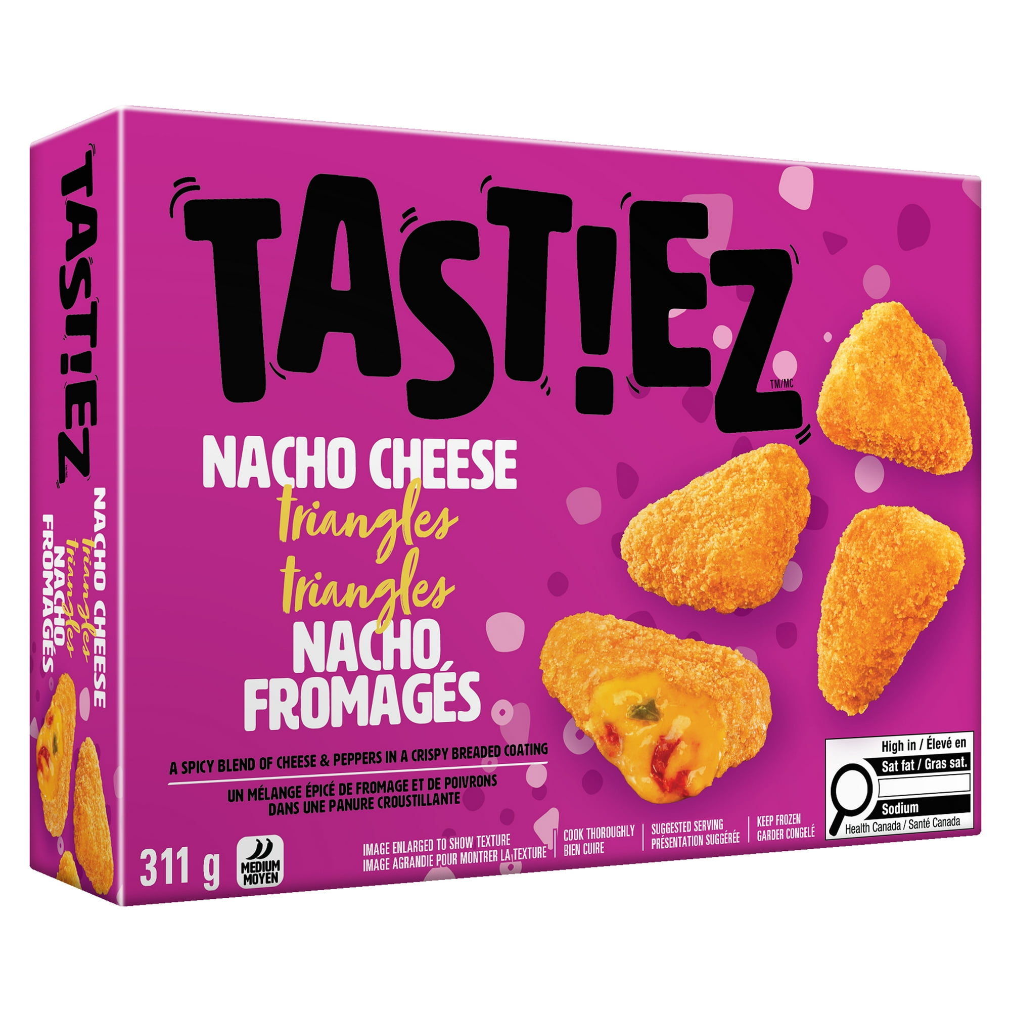 Click here for Tast!ez Nacho Cheese Triangles 311g prices