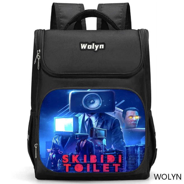 Mochila Skibidi Toillet Backpack For Child Skibidi Camera Man School ...