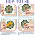 4Pcs PVC Waterproof Decorative Stickers Self Adhesive Decals for ...