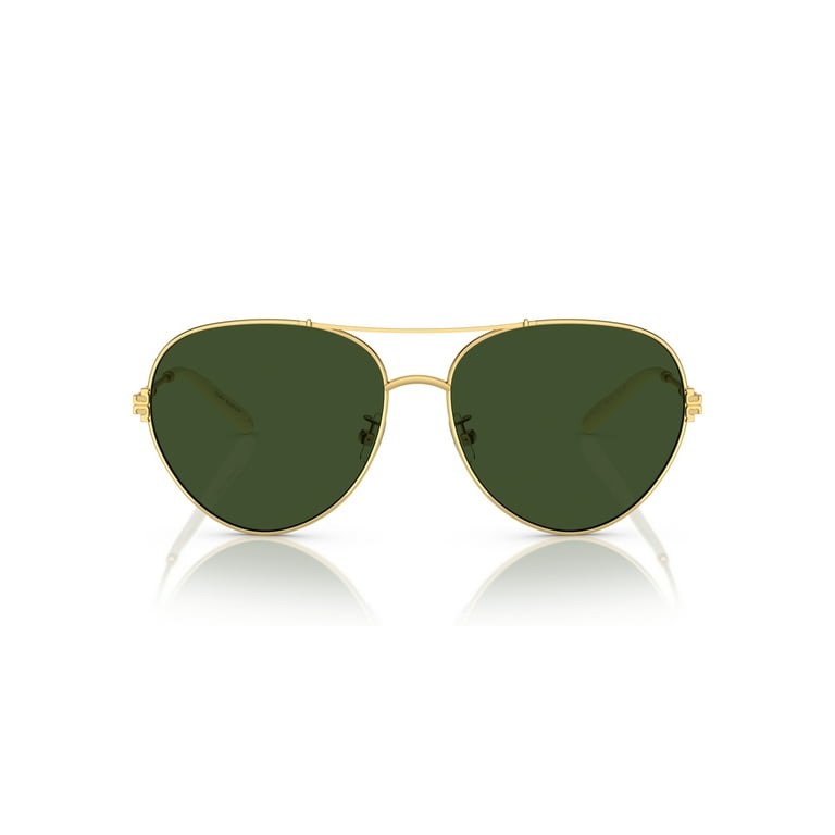 Tory Burch Dark Grenn Pilot Men's Sunglasses TY6098 335171 Tory Burch Dark Grenn Pilot Men's Sunglasses TY6098 335171