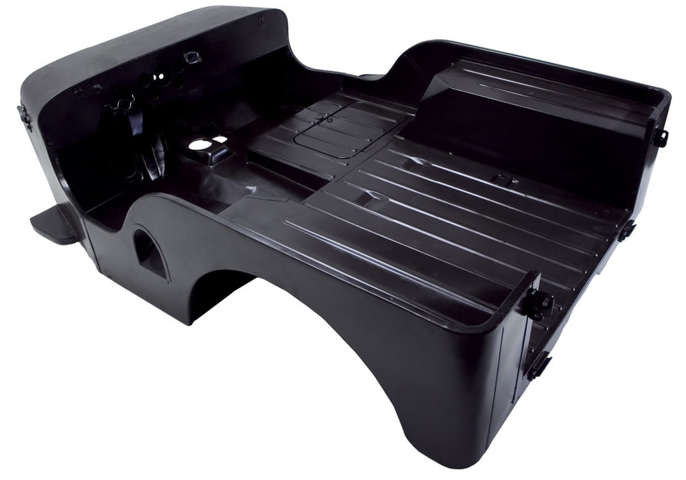 Omix 12002.06 Body Tub, Reproduction, Steel; 45-49 Willys CJ2A ...