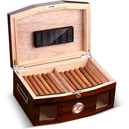 Wgthhk High-Grade Cedar Mellow Cigar moisturizing Cigarette case Double ...