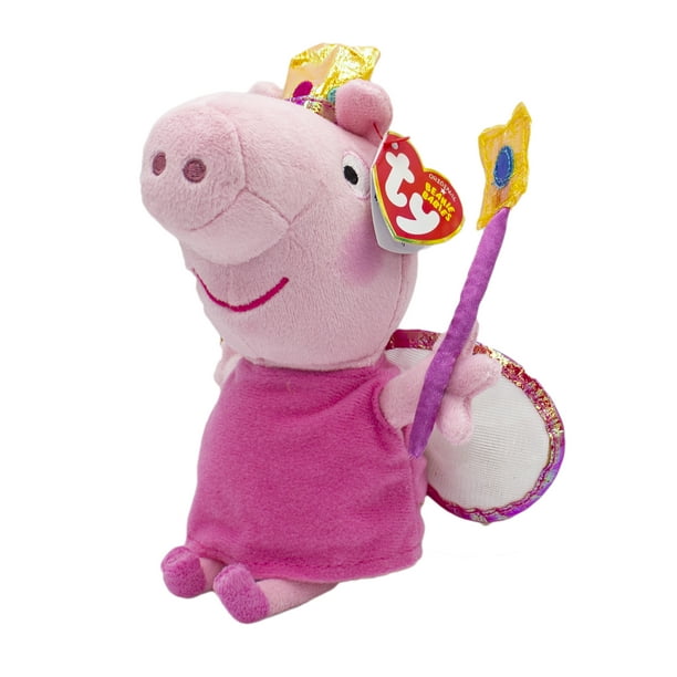 Ty Beanie Baby: Princess Peppa the Pig | Peppa Pig | Stuffed Animal ...