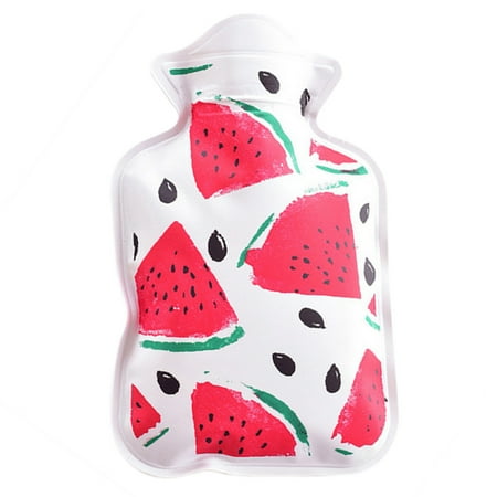 Mini Thick Water Injection Hot Water Bottle Cartoon PVC Hot Water Bag ...