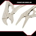 Hyper Tough Locking Plier Set with 6-1/2-Inch Long Nose and 7-Inch ...