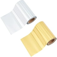 INTBUYING Hot Foil PVC Stamping Paper Foil Paper 0.7X131yds Hot Foil ...