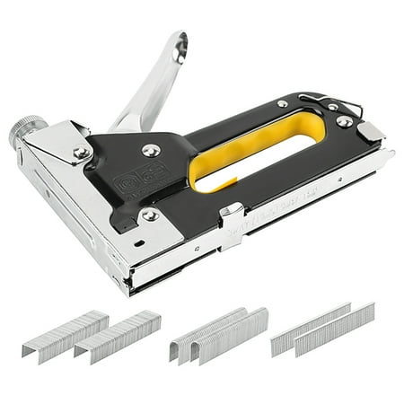 SICED 3-in-1 Manual Nail Gun Wood Tacker Stapler Upholstery Woodworking ...