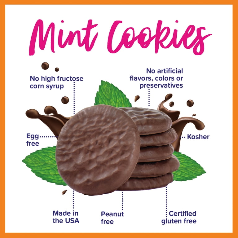 Girl Scout Cookies Thin Mints Box