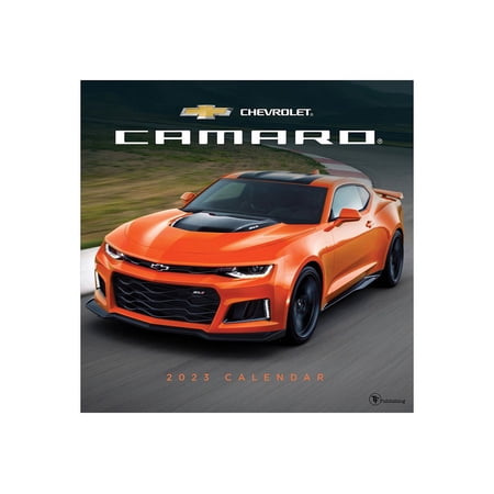 TF Publishing - Calendar - wall mount - 2023 - Camaro - month to view ...