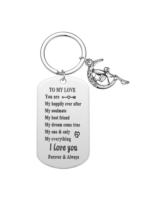 Best Wife Since 2012 Keychain Anniversary Key Chain for Her Valentines ...