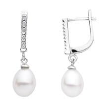 Click here for Sugoi Genuinepearl Drop Silver Earrings prices