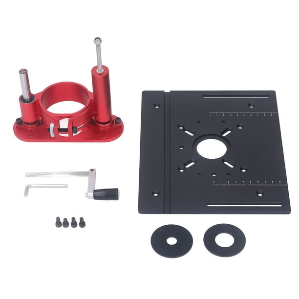 Router Table Lift, Black Router Lift Platform, Manual Lifting, Router ...
