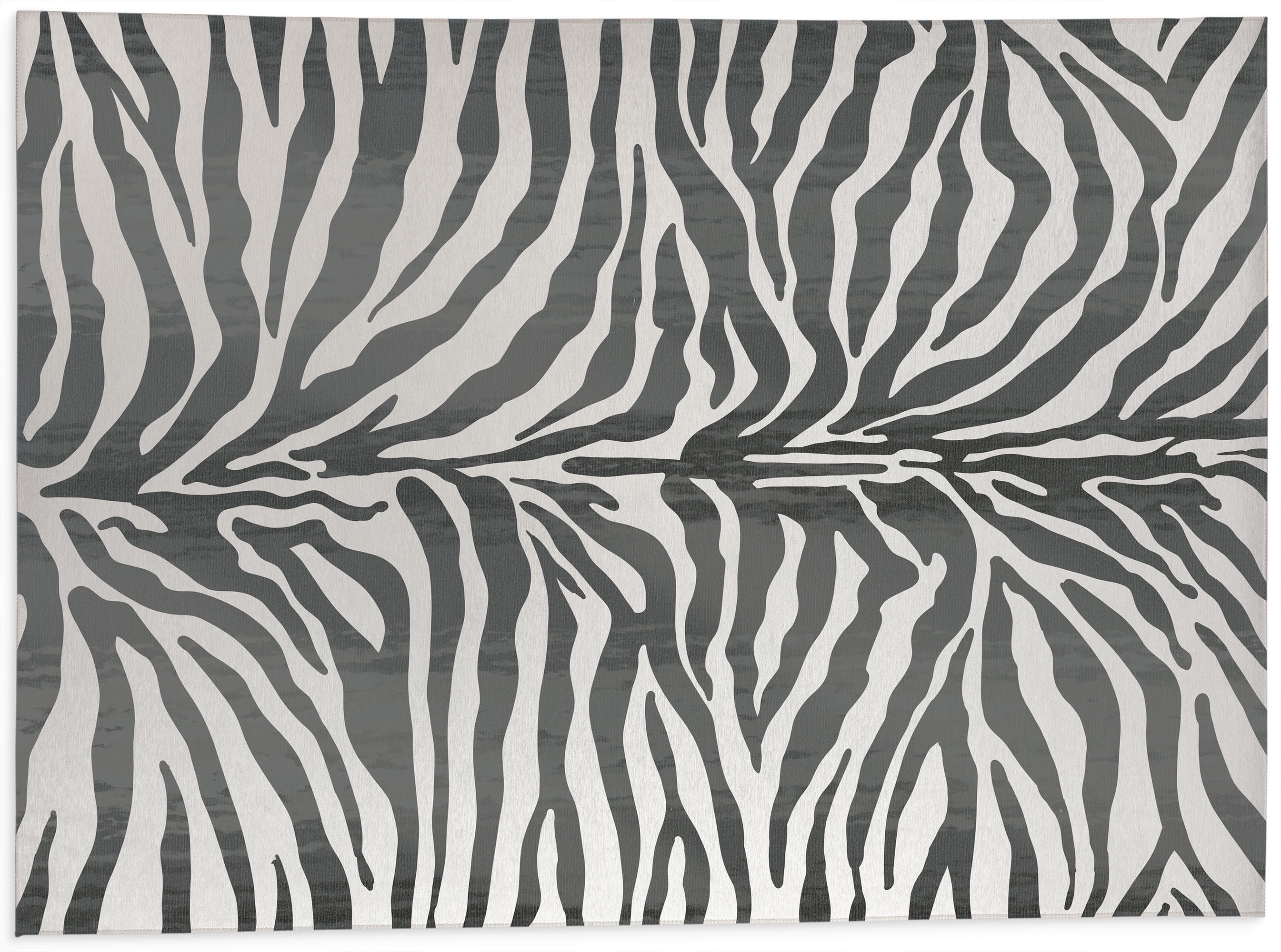 Zebra Black Office Mat by Kavka Designs - Walmart.com