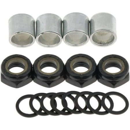 Skateboard Truck Speed Kit Axle Washers Nuts Spacers for Bearing ...