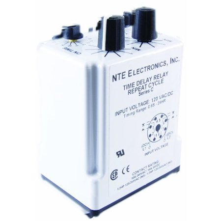 NTE Electronics R32-11A10-120L Series R32 Adjustable Slow Release Time ...