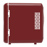 Dr Pepper Electric Beverage Refrigerator, Portable 6-Can Mini Fridge ...